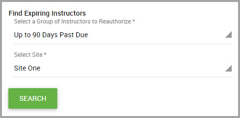 Adding & Managing Instructors